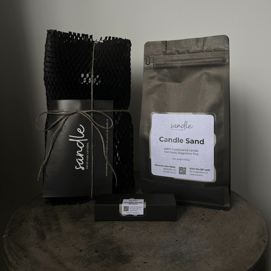Sandle Sand Wax Candles